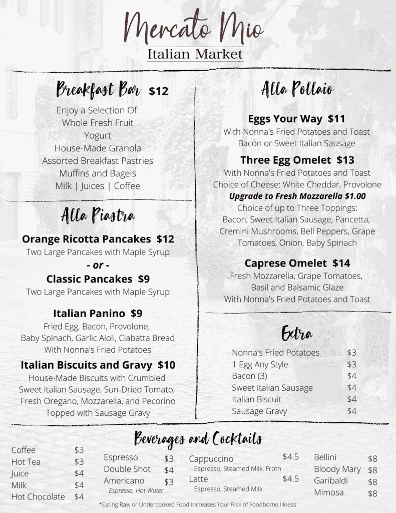 Home - Mercato Mio Italian Market